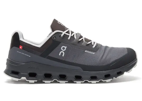 On Cloudvista Waterproof Running Shoe - Eclipse/black