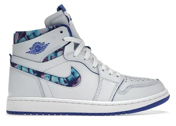 JORDAN Air 1 High Zoom Air Cmft 25 Years In China - Grey/royal Blue/pink