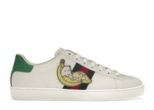Gucci Ace Bananya Sneakers - Ivory