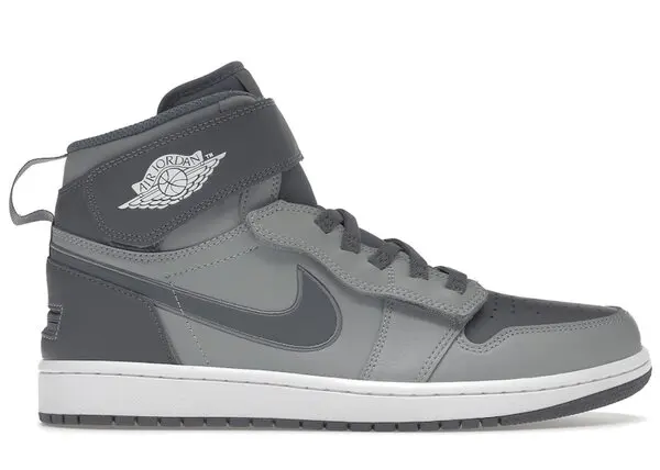 JORDAN 1 High Flyease Sneakers - Light Smoke Grey/white