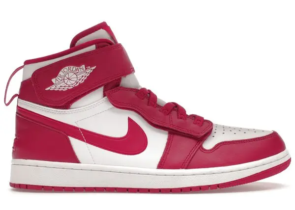 JORDAN 1 High Flyease Sneakers - White/cardinal Red
