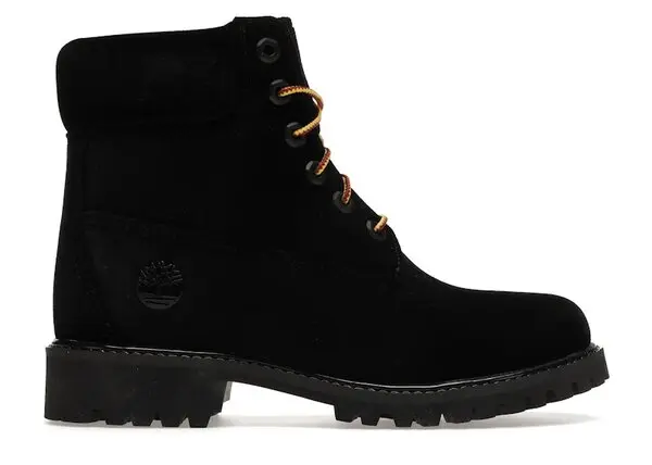 Off-White X Timberland Velvet Boots