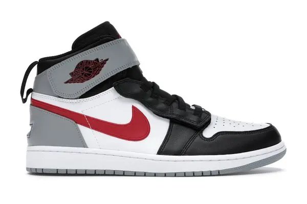 JORDAN 1 High Flyease Sneakers - Black/white/particle Grey