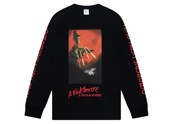 OVO A Nightmare On Elm Street Longsleeve T-shirt - Black