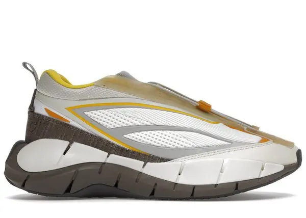 REEBOK Zig 3d Storm Hydro Cottweiler Sneakers - Alabaster/grey/yellow