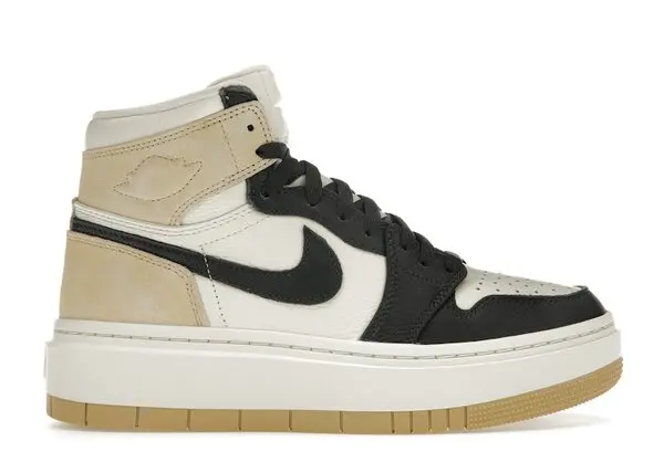JORDAN 1 Elevate High Sneakers - Team Gold/sail/dark Smoke Grey