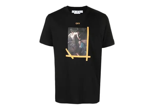 Off-White Arrows Caravaggio Annunciation Slim Tee Shirtin