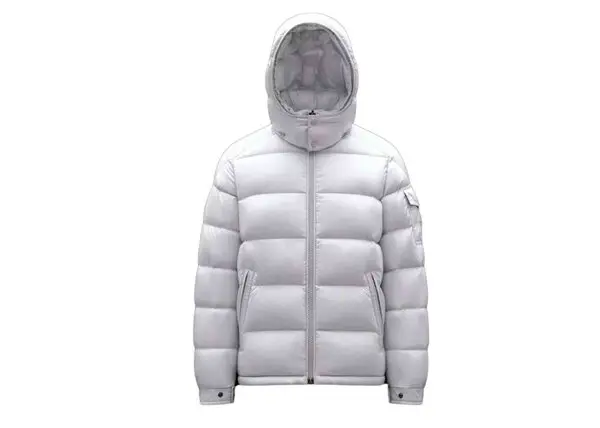 Moncler Maya Short Down Jacket - Optical White