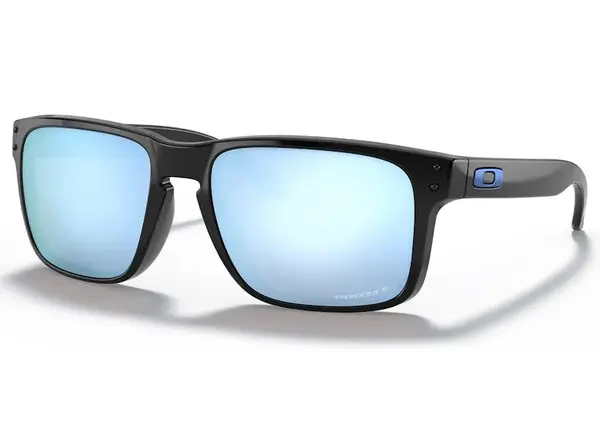 Oakley Holbrook Sunglasses - Polished Black/prizm Deep Water Polarized (oo9102/c1)