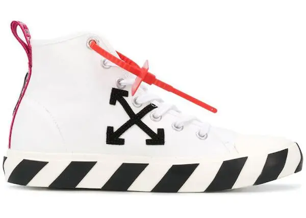 Off-White Arrows Patch High-top Sneakers - White