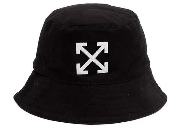 Off-White Arrows Bucket Hat - Black