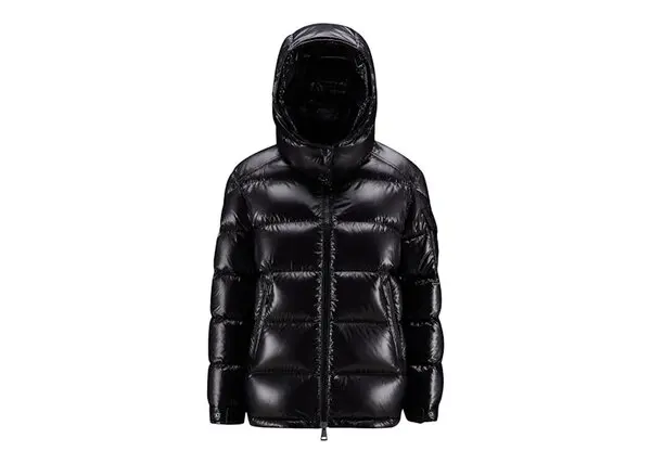 Moncler Maire Short Down Jacket - Glossy Black