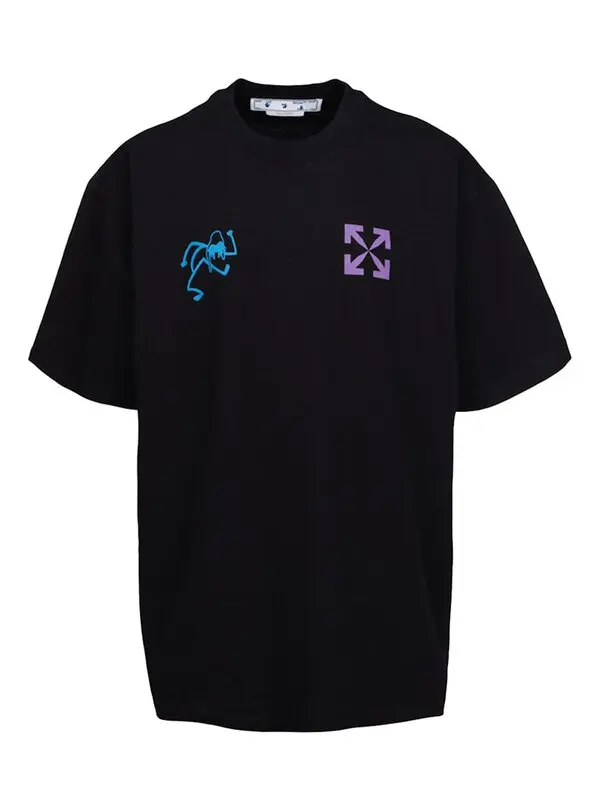 Off-White 90's Liquid Oversized Tshirtin