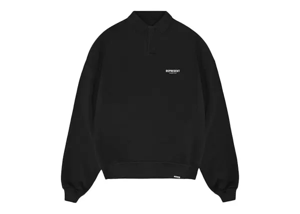 REPRESENT Owners Club Long Sleeve Polo Shirt Sweater