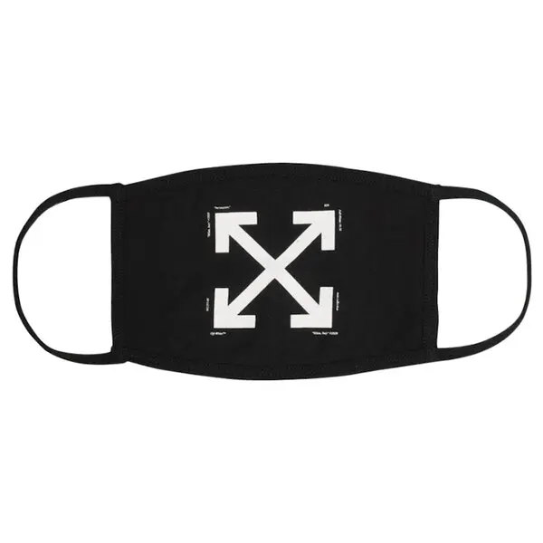 Off-White Off Off Arrows Face Maskin - Black/white