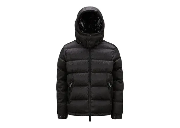 Moncler X Adidas Originals Alpbach Short Down Jacket - Black