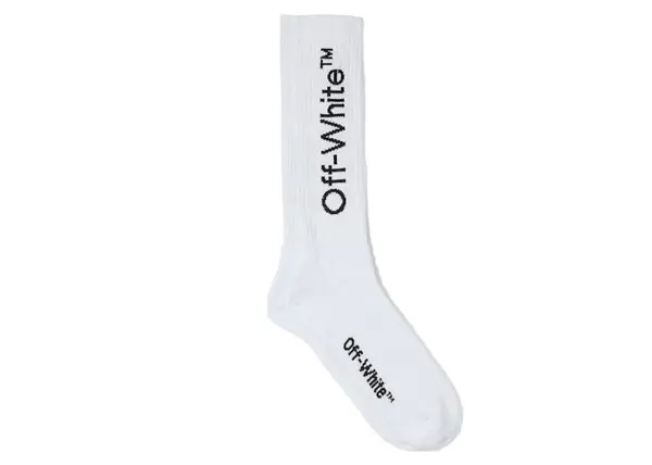 Off-White Arrows Mid Socks - White/black
