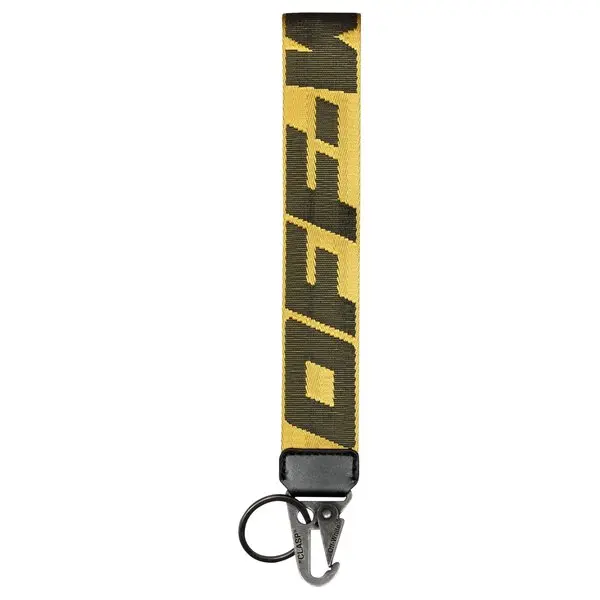 Off-White 2.0 Industrial Keychain - Yellow/black