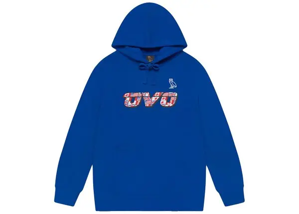 OVO Flag Runner Hoodie - Royal Blue