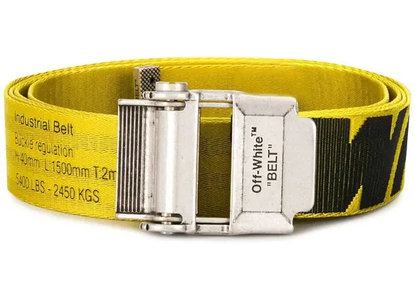 Off-White 2.0 Industrial Belt - Yellow