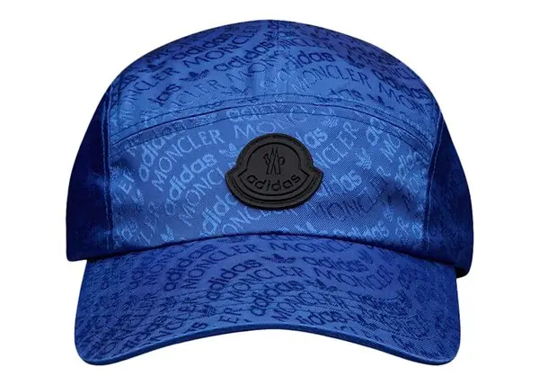 Moncler X Adidas Originals Logo Jacquard Baseball Cap - Blue