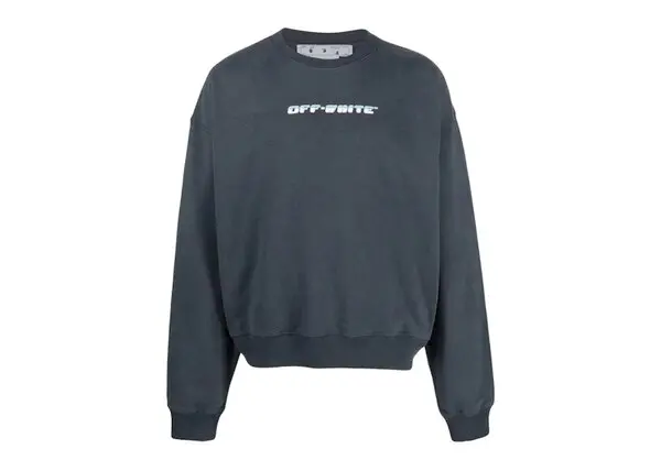 Off-White Arrow Oversized Crewneck Sweatshirt