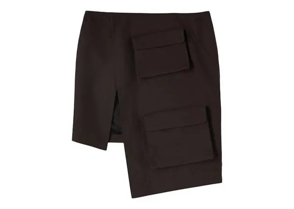 Off-White Asymmetric Cargo Skirt