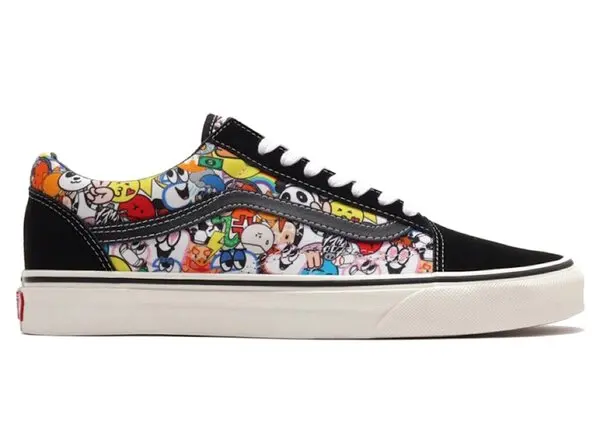 VANS Old Skool Atmos Emojiin Sneakers - Multi/black