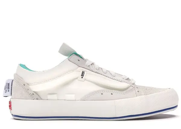 VANS Old Skool Cap Deconstructed Sneakers - Marshmallow/true White