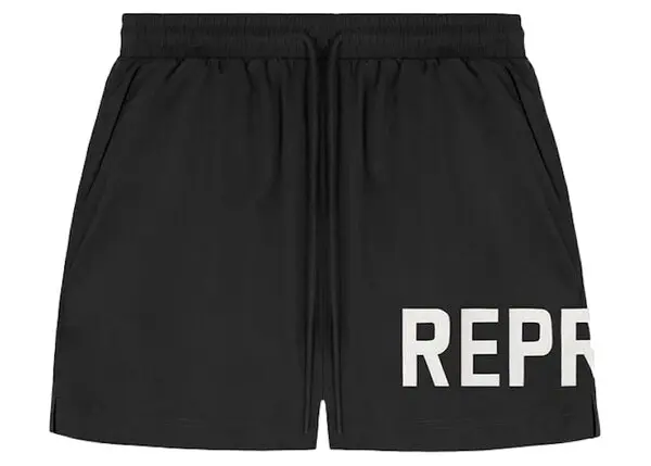 REPRESENT Swim Shorts - Black