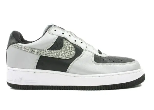 Nike Air Force 1 Low 3m Snake - Black/silver