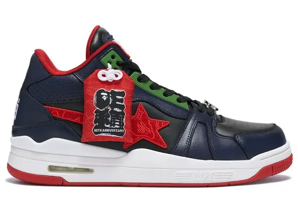 A BATHING APE Clutch Sta 30th Anniversary - Multicolor