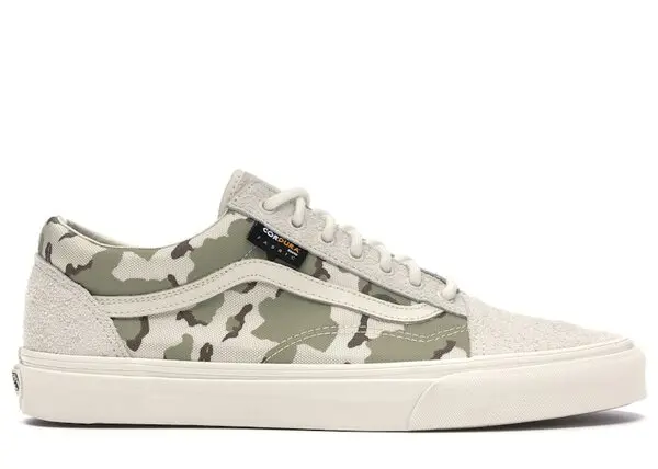 VANS Old Skool Cordurain - White Asparagus/desert Camo