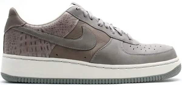 Nike Air Force 1 Low Top Sneakers - Medium Grey/medium Greyone-colorsail