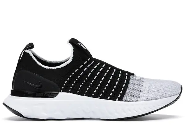 Nike React Phantom Run Flyknit 2 - Black/white