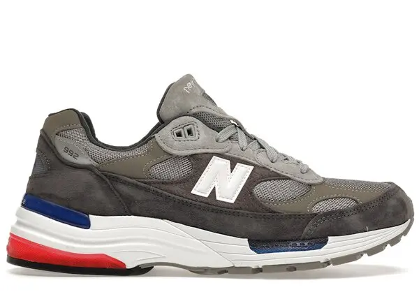 NEW BALANCE 992 Sneakers - Grey/blue/red