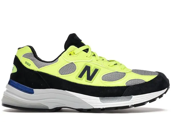 NEW BALANCE 992 Sneakers - Neon Yellow/black/grey