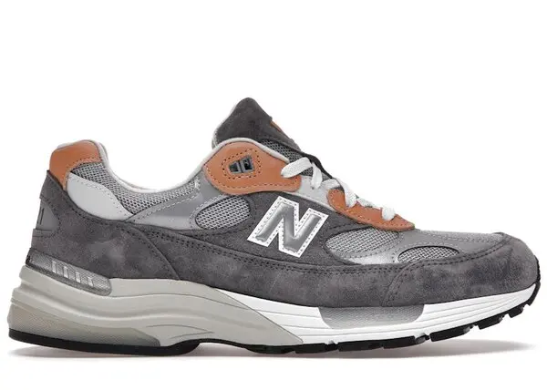 NEW BALANCE 992 Todd Snyder 10th Anniversary Sneakers - Grey/white/tan