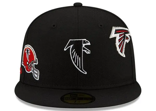 New Era Just Don Atlanta Falcons 59fifty Fitted Cap - Black