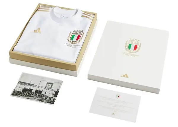Adidas Italy 125th Anniversary Kit - White