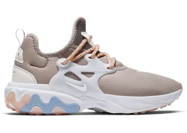 Nike React Presto Sneakers - Pumice/white/coral Stardust