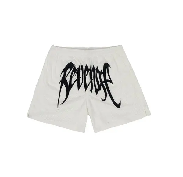 REVENGE Embroidered Mesh Shorts