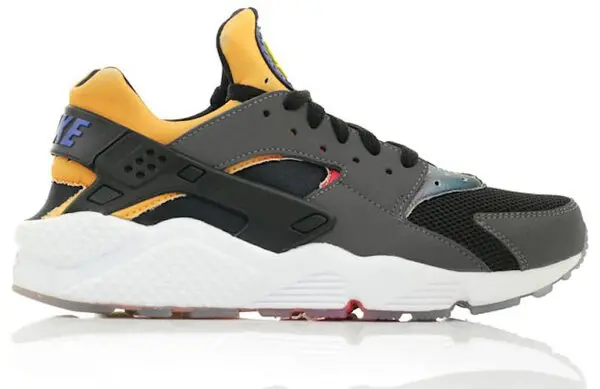 Nike Huarache Sd Run Sneakers - Black/puresn Volt/true Yellow
