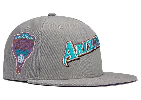 New Era X Hat Club Arizona Diamondbacks 59fifty Fitted Cap - Grey