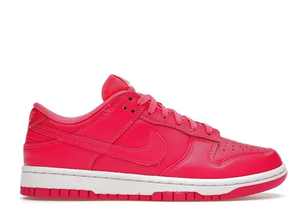 Nike Dunk Low Sneakers - Hyper Pink/white