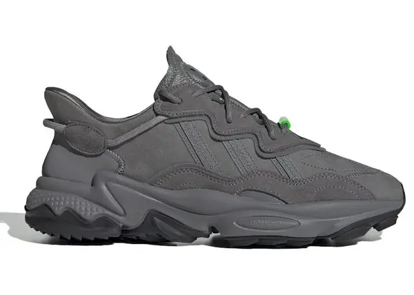 Adidas Ozweego Tr Sneakers - Grey/grey/solar Green