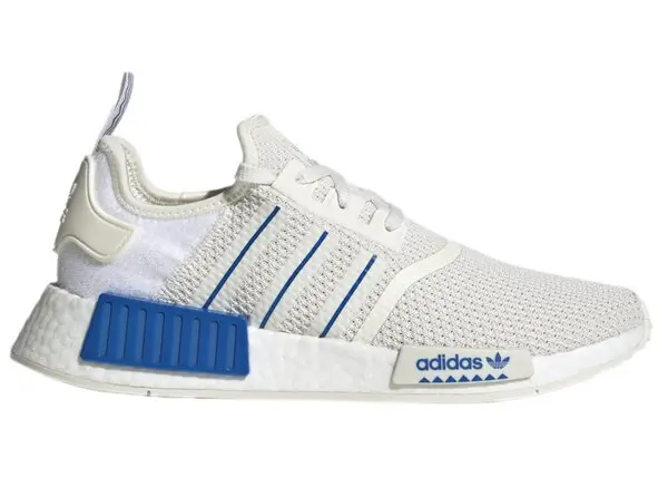 Adidas Nmd R1 Lifestyle Sneakers - Cloud White/off White/blue Bird
