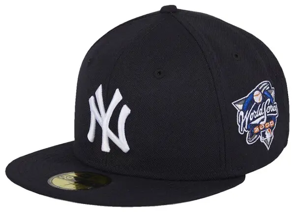 New Era New York Yankees 2000 World Series Patch 59fifty Fitted Hat - Navy Blue