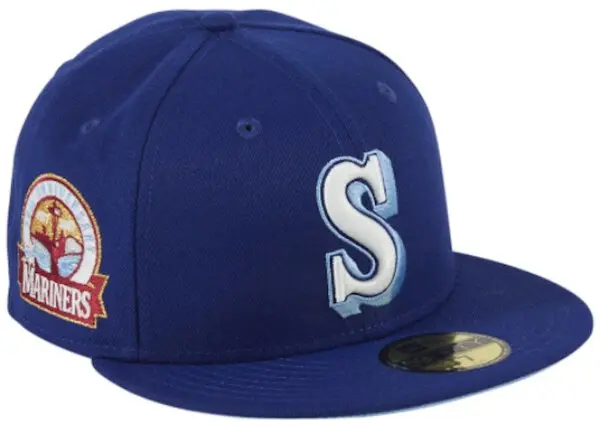 New Era Seattle Mariners 30th Anniversary 59fifty Fitted Hat - Royal/white