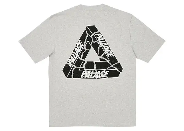 PALACE Triripped T-shirt - Grey Marl